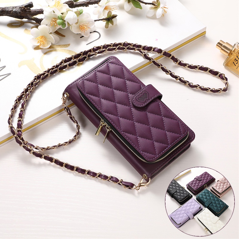 Exquisite Long Chain Caisng For Samsung S23 S22 Plus Note 20 Ultra ...