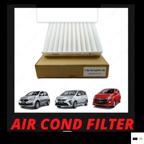 PERODUA MYVI LAGI BEST AXIA BEZZA ALZA CABIN AIR COND FILTER | Shopee ...