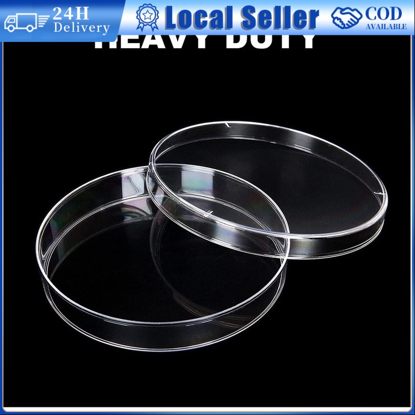 10Pcs petri dish disposable With Lid Plastic Plate Sterile Borosilicate ...