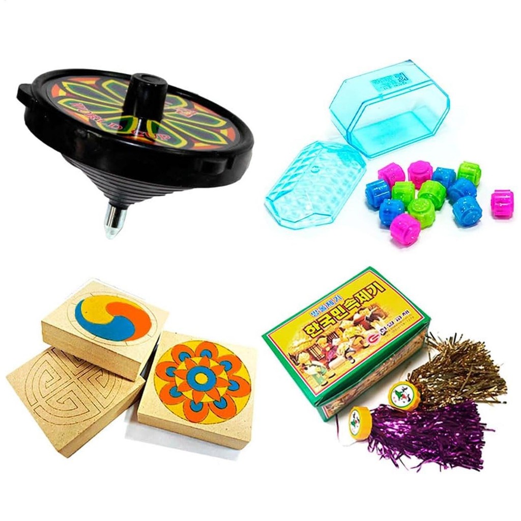 Korean Folk Game Set Squid Game Series Flying Mandarin Duck, Rooster ...