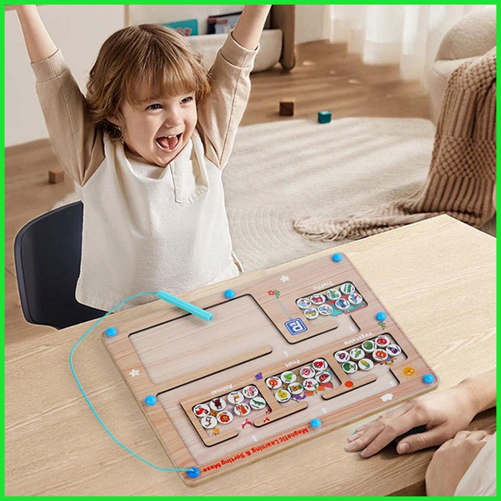 Magnetic Sorting Maze Learning Maze Game Tracing Board Early ...
