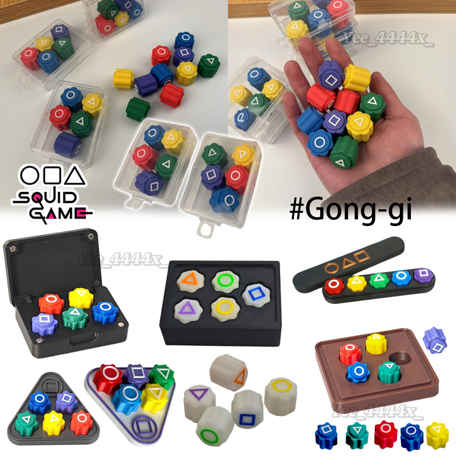 Squid Game 2 Gonggi Stones Korean Jacks Game Traditional Korean Games ...