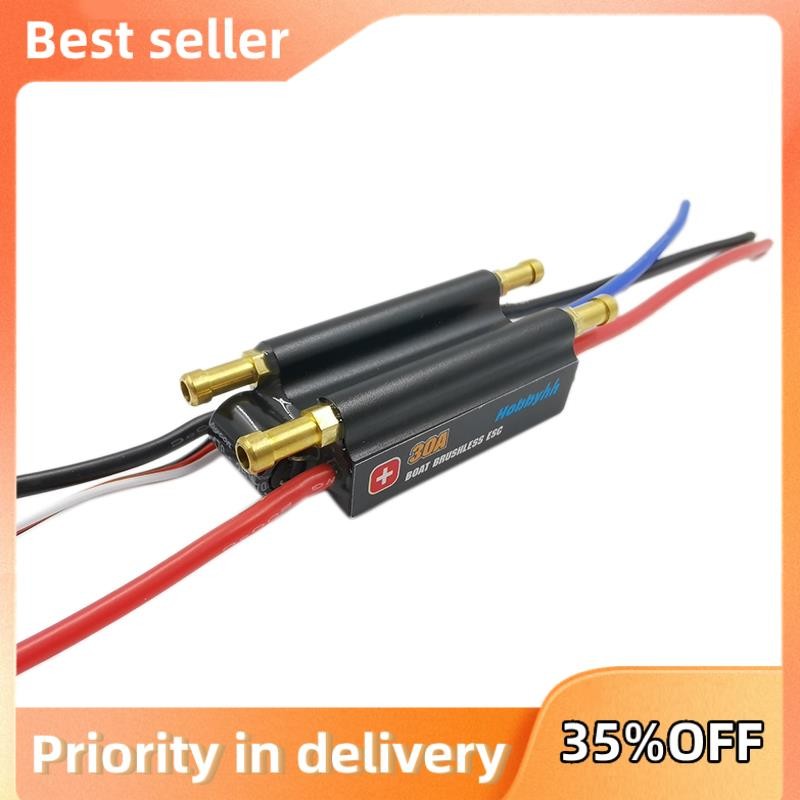 Rc Boat Brushless Motor ESC 30A Brushless ESC Speed Controller Support ...