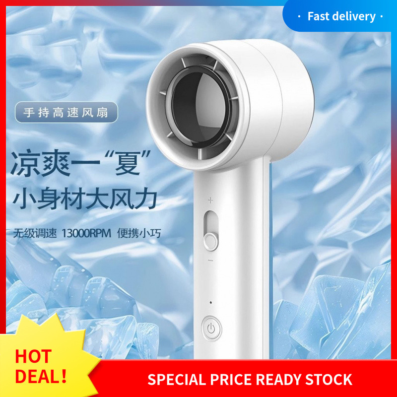 Small handheld fan2025New Super Powerful Turbine Portable Small Mini ...