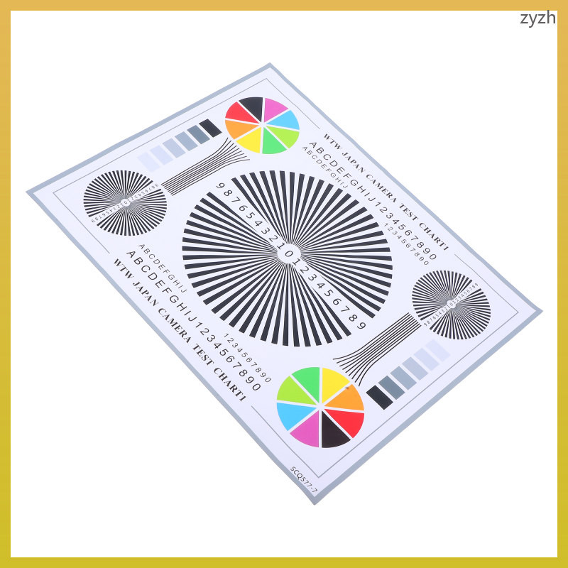 Monitoring Camera Alignment Chart Color Calibration Cards ...