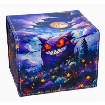Pokemon Gengar Deck Box Deck Case for Pokemon Yugioh Vanguard MTG Weiss Duel Master Digimon One ...