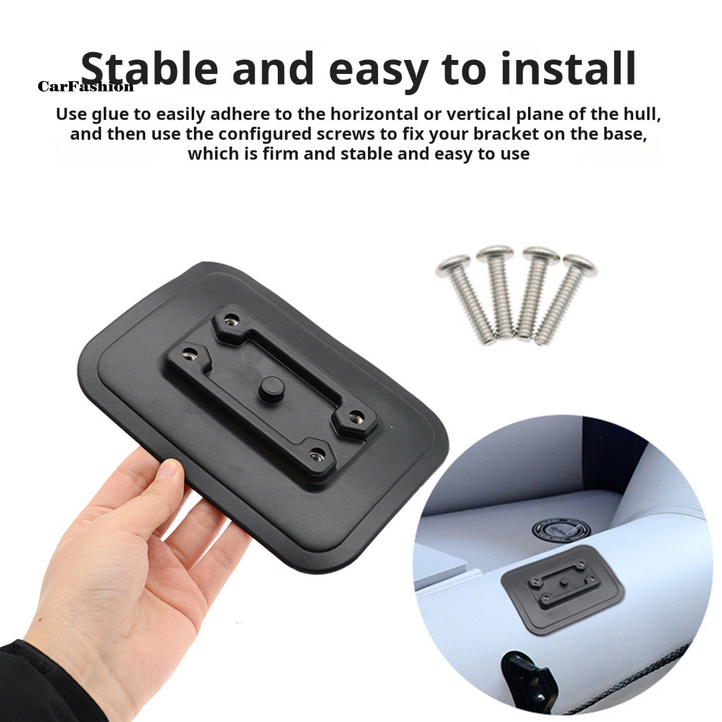 Hull Mounting Bracket Boat Hull Base Pad Universal Pvc Kayak Inflatable ...