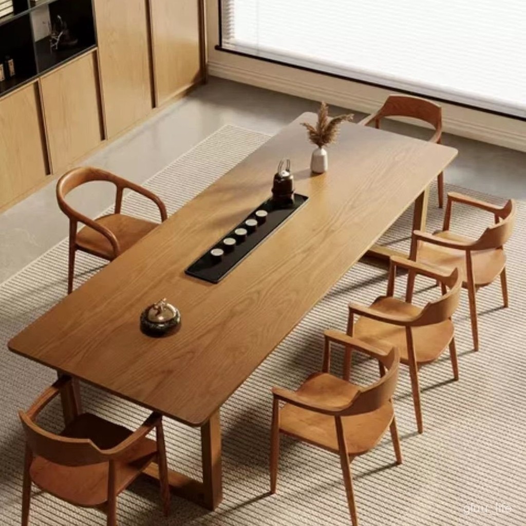 Nordic Solid Wood Home Mobien Dining Table Japanese Style Dining Table ...