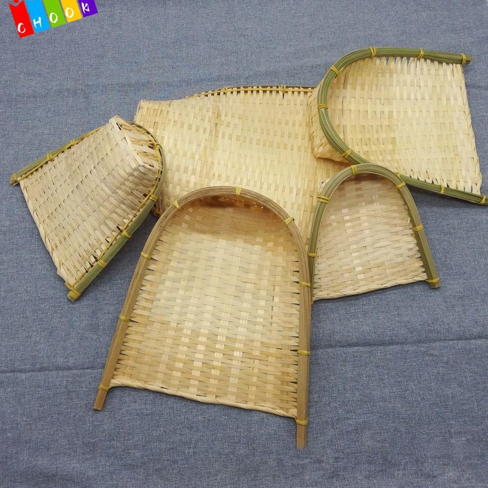 CHAAKIG Raft Dustpan Kitchen Storage Handmade Fruit Bread Basket ...