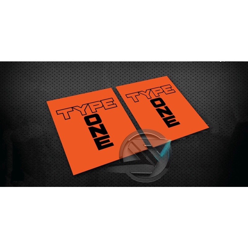 S67 TYPE ONE AND ADVAN CAR STICKER for car HONDA | Shopee Singapore