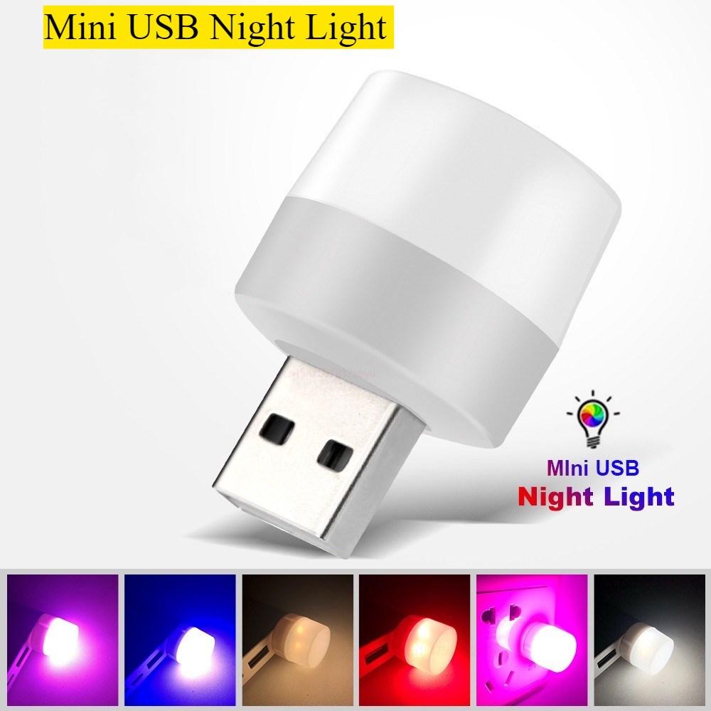 1pcs Mini USB Plug Lamp 5V Super Bright Eye Protection Book Light ...