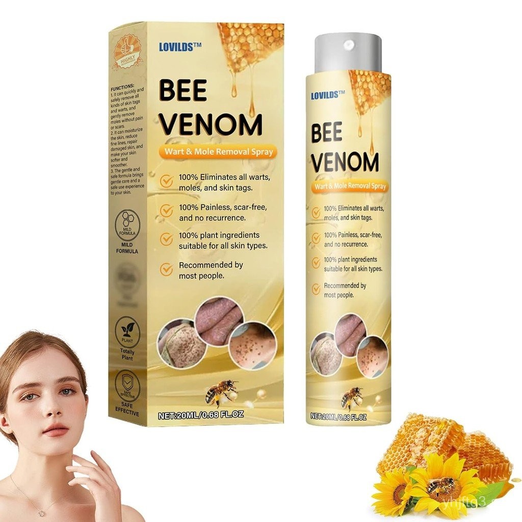 LOVILDS TagRecede Bee Venom Treatment Spray - Remove Spots for Men ...