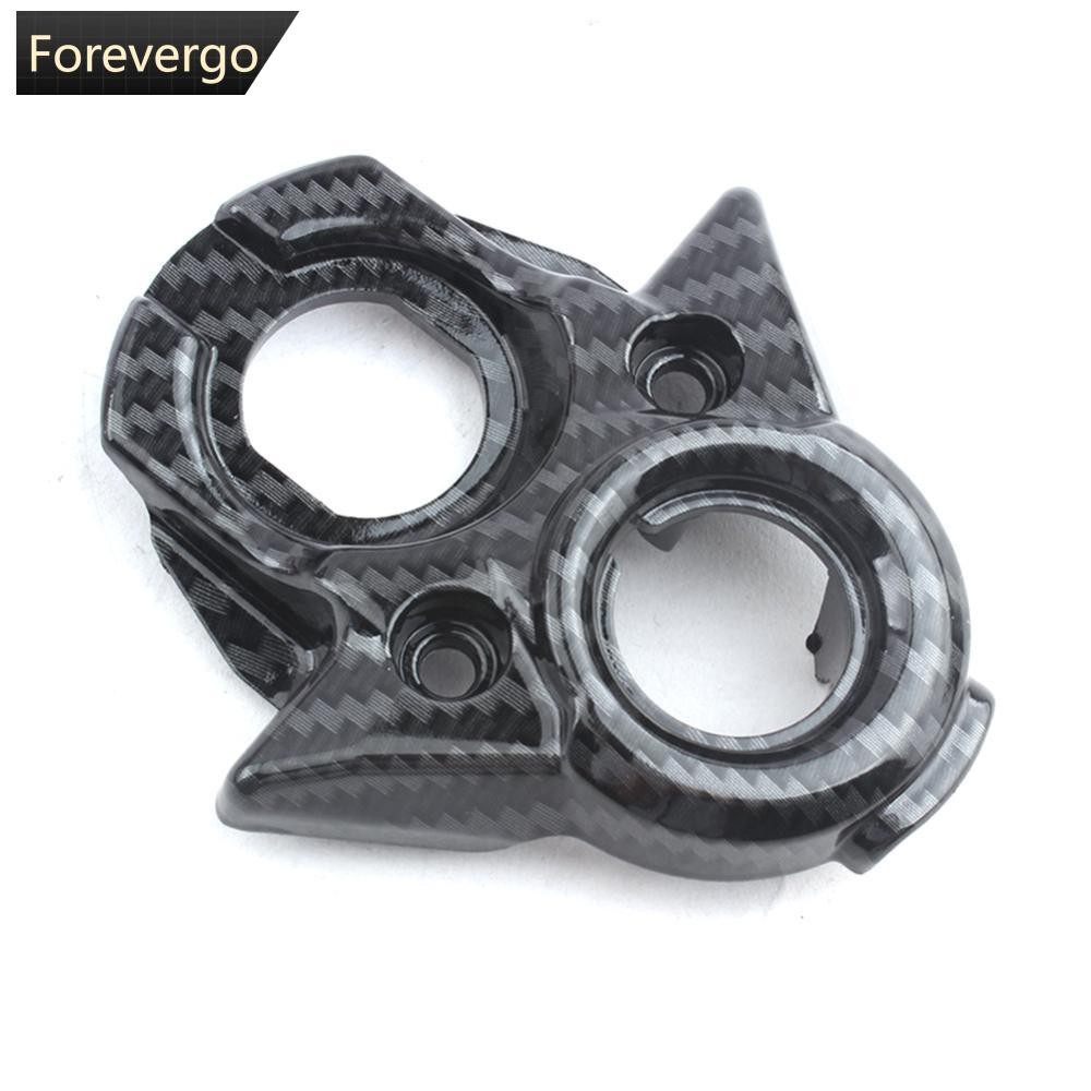FOREVERGO Carbon Fiber Black Central Control Decorative Cover Off-Road ...
