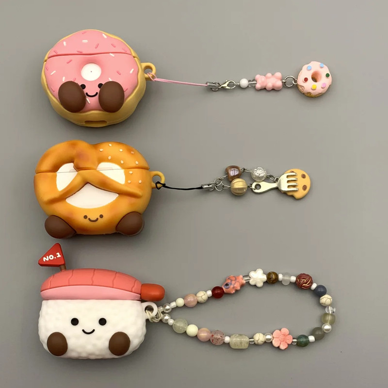 Jellycat Sweet Shrimp Sushi Bread for AirPods4 case Additional Pendant ...