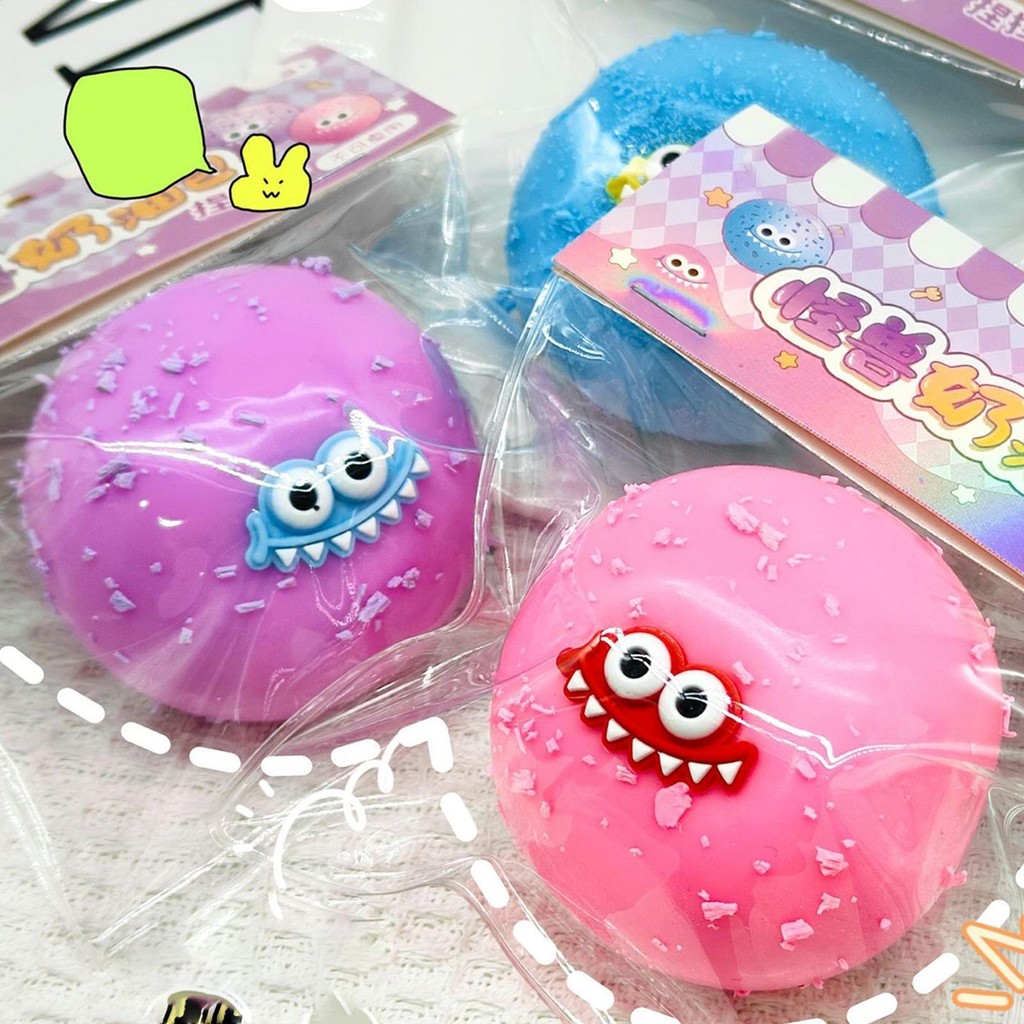 Cute Monster Squeeze Toy Cute Relaxation Squeeze Toy Soft Pinch Slow ...