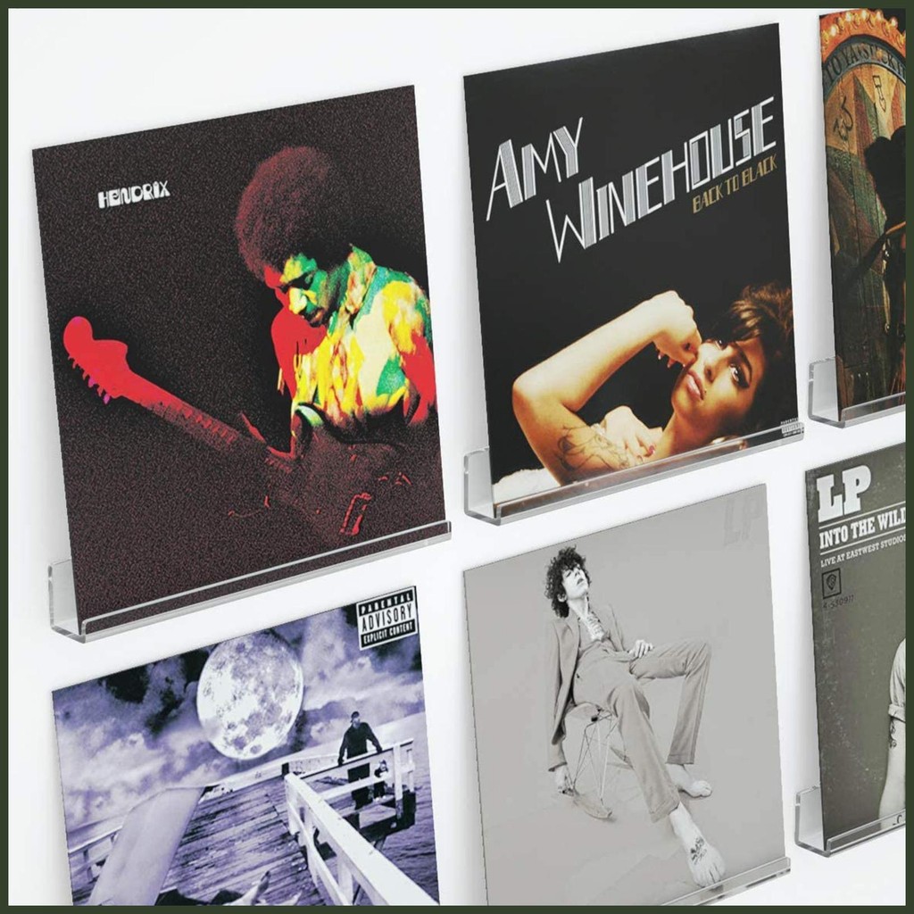 Acrylic Floating Shelves Record Floating Holder Shelves 15 Inches ...