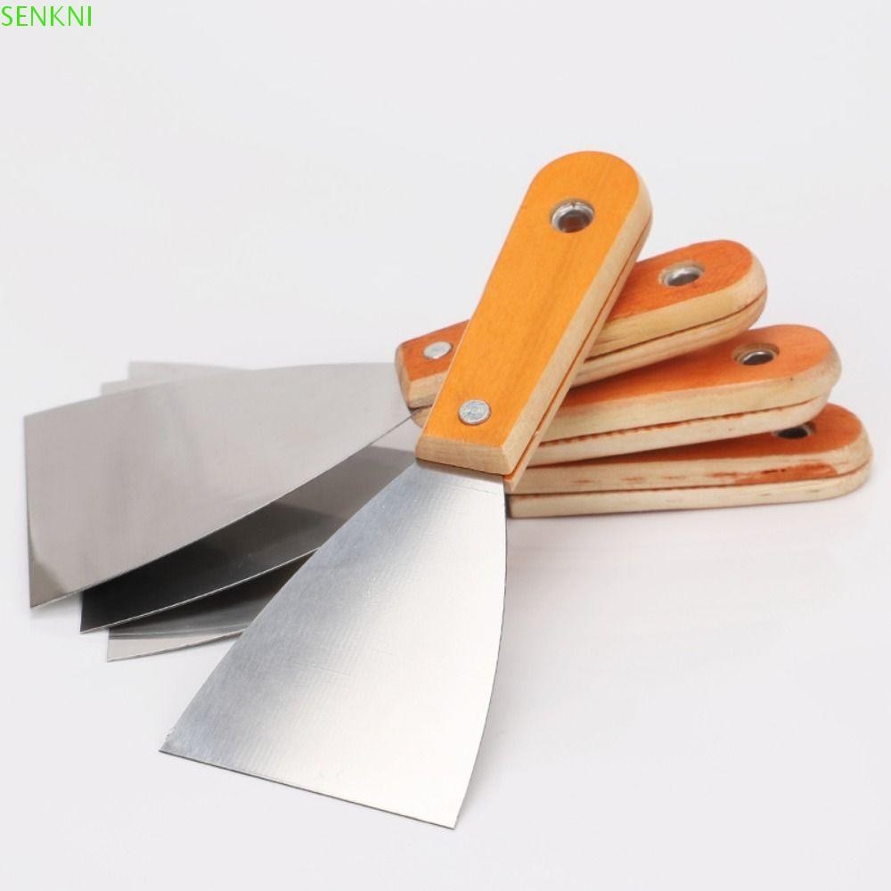 SENKNI Cleaning Scraper, Stainless Steel Non-slip Handle Paint Tools ...