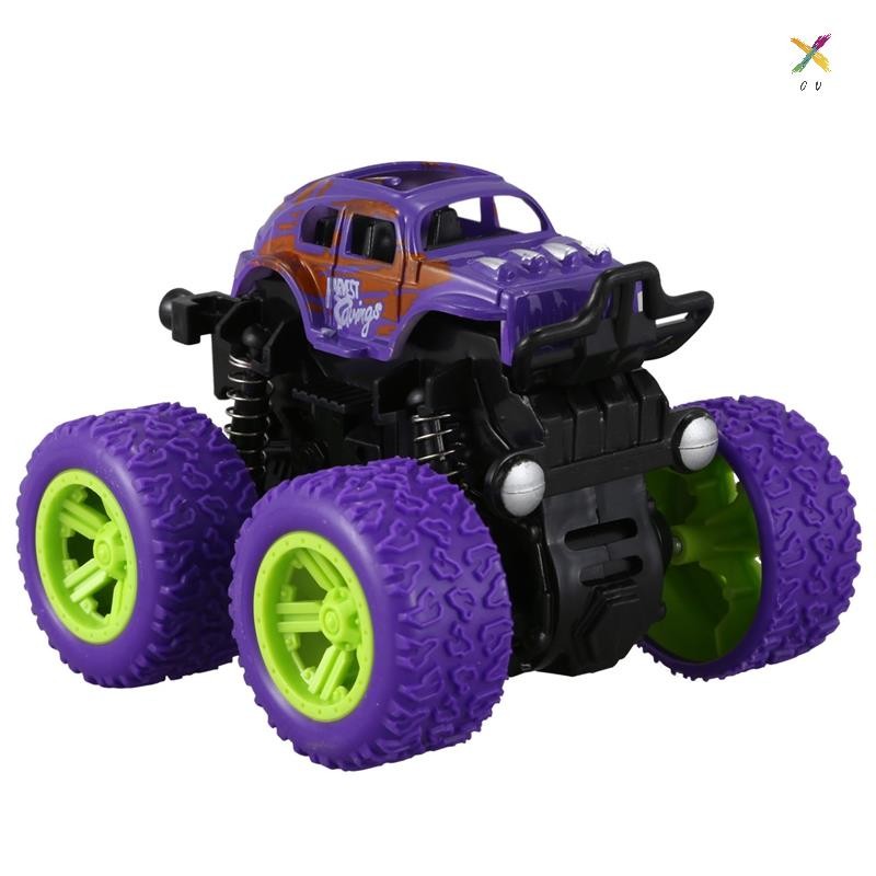 Mini 4Wd Inertia Rotatable Car Toys Friction Power Four-Wheeled Off ...