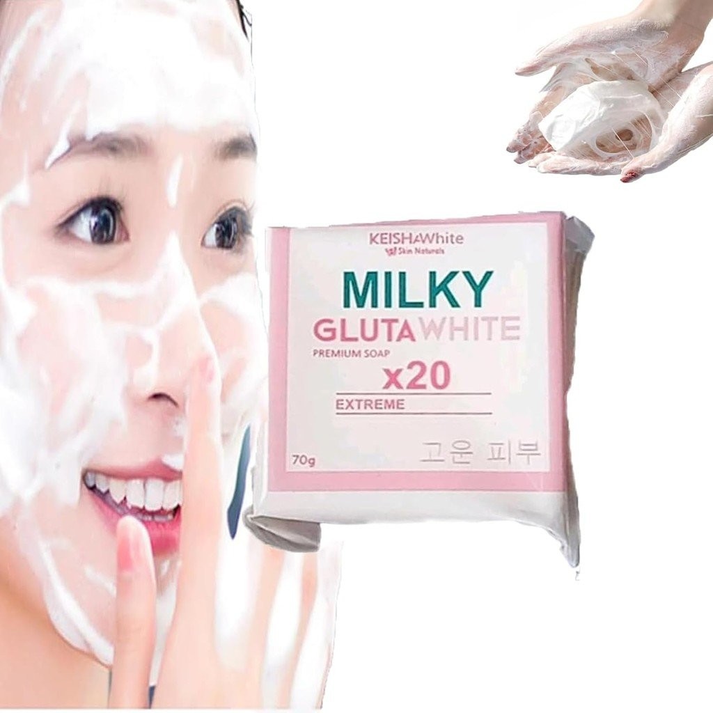 Milky Gluta White Soap, Charkush Beauty Gluta Milk Soap, For Smooth and ...