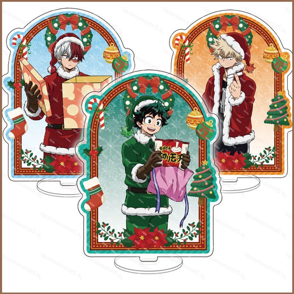 Squ6 Anime My Hero Academia Figure Model Toy Standee Plate Holder ...
