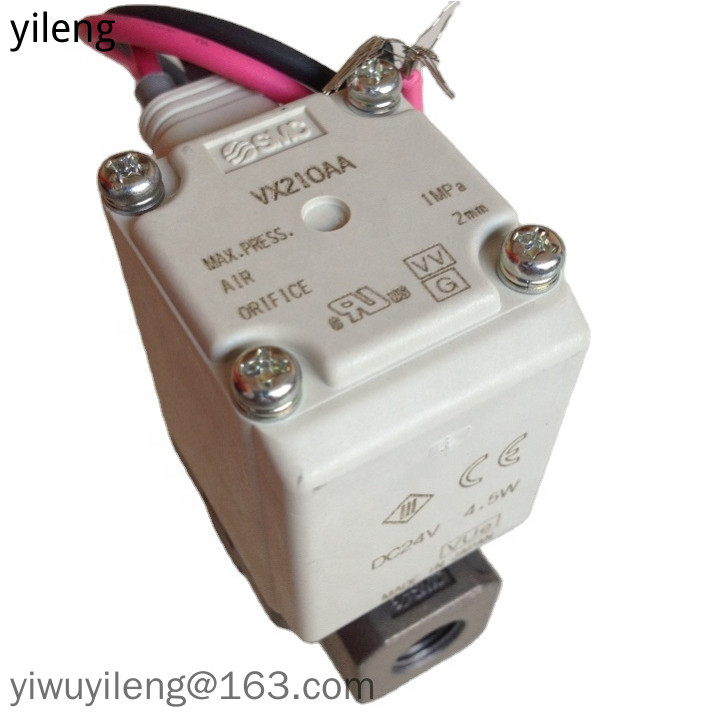 Japan new original SMC direct action 2 port solenoid valve VX210EA VX210EAXB VX2A0AA BA VX2D0AA ...