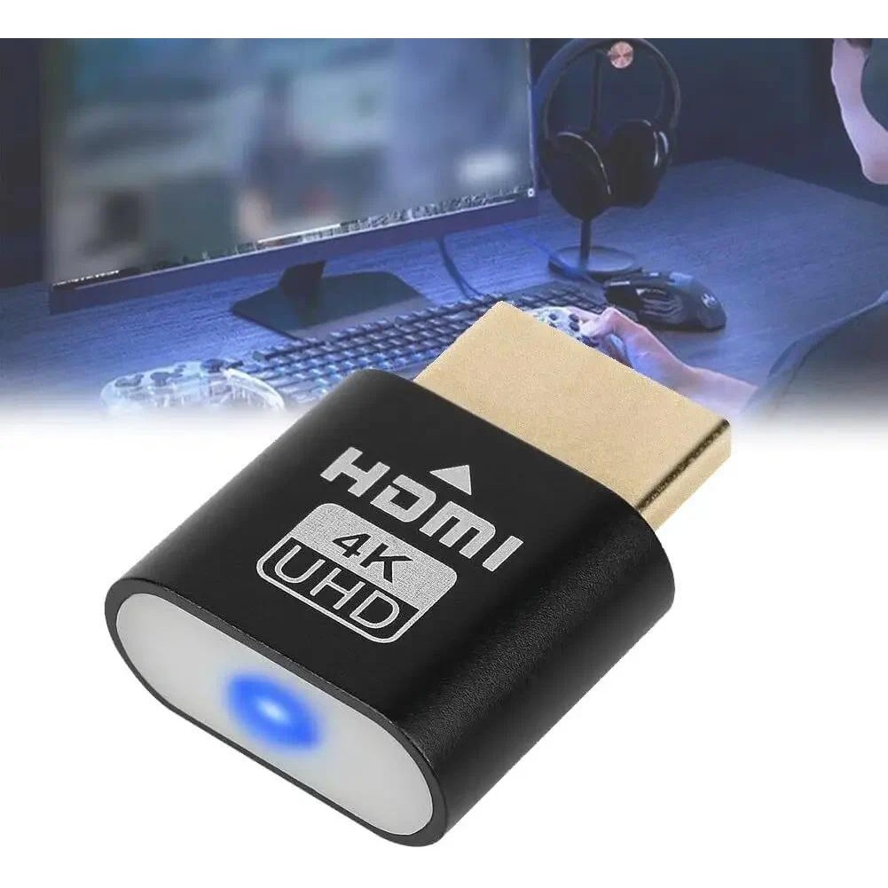 4K HDMI Virtual Display Adapter Streaming Device Virtual Display High ...