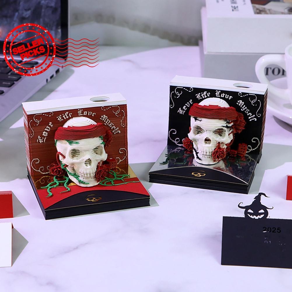 Notepad 3d Model Omoshiroi Block Sticky Notes Creative Table Calender ...