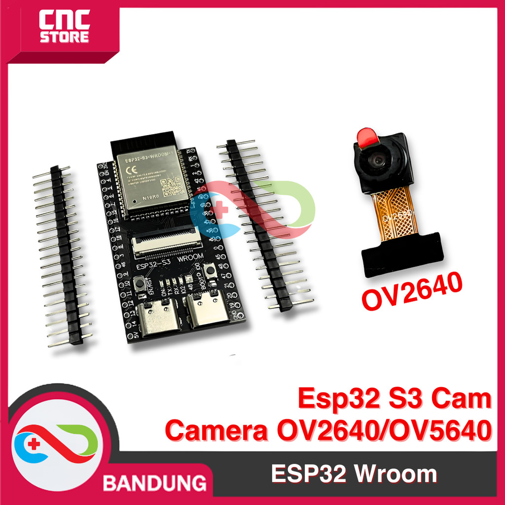 ESP32-S3 WROOM N16R8 CAM Module OV2640/OV5640 Camera Development Board - with OV2640 | Shopee ...