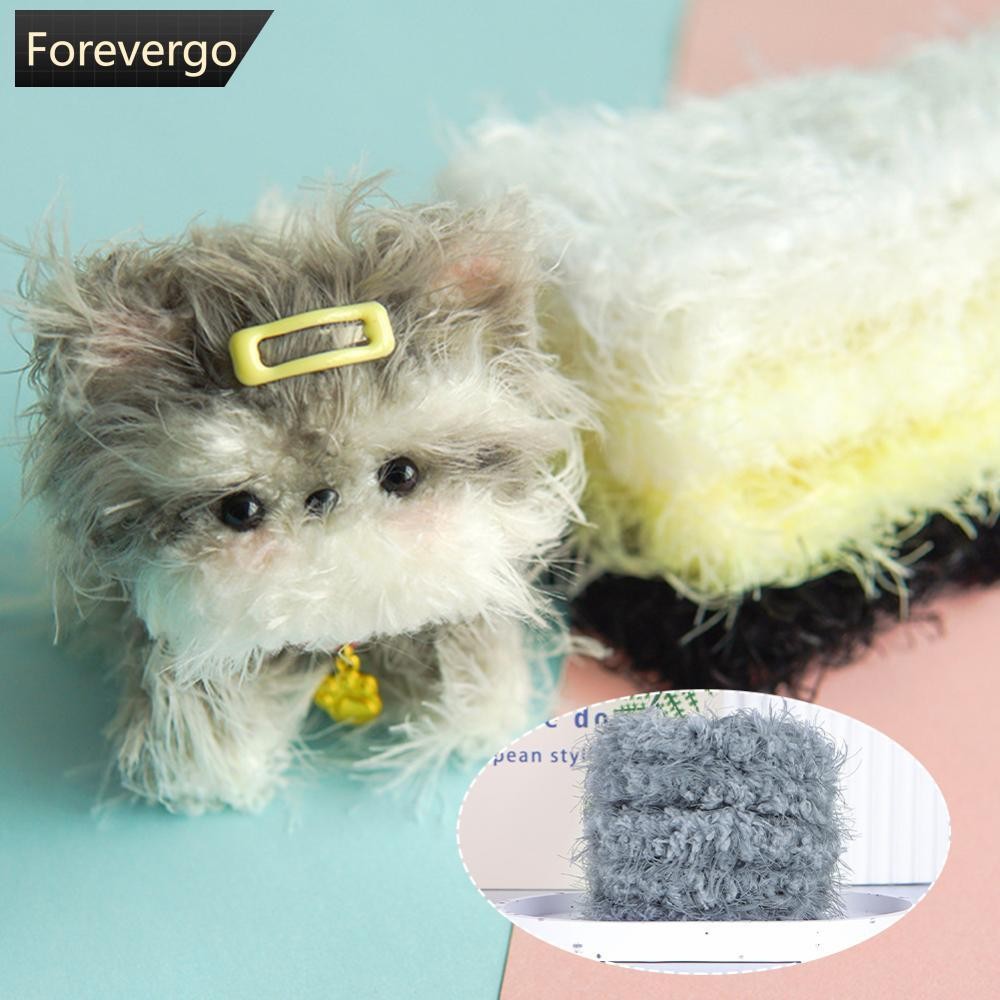 FOREVERGO Long Hair Twister Dog 15mm Ultra Thick and Dense Plush ...