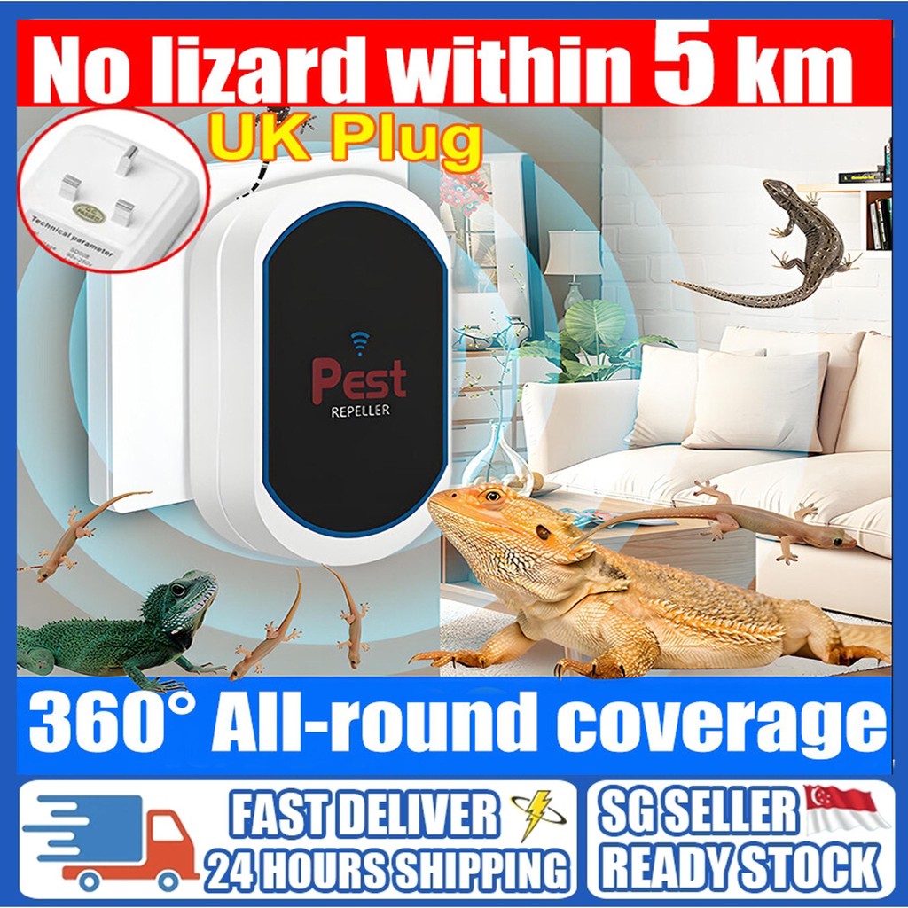 [SG Seller]360° comprehensive repellent BS Lizard repellent ultrasonic ...