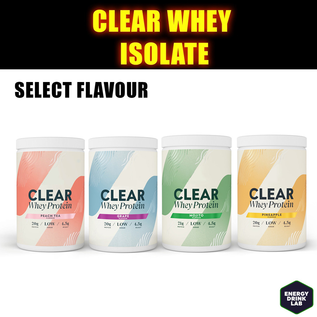 Clear Whey Isolate Powder (Select Option) Protein Isolate No Milky ...