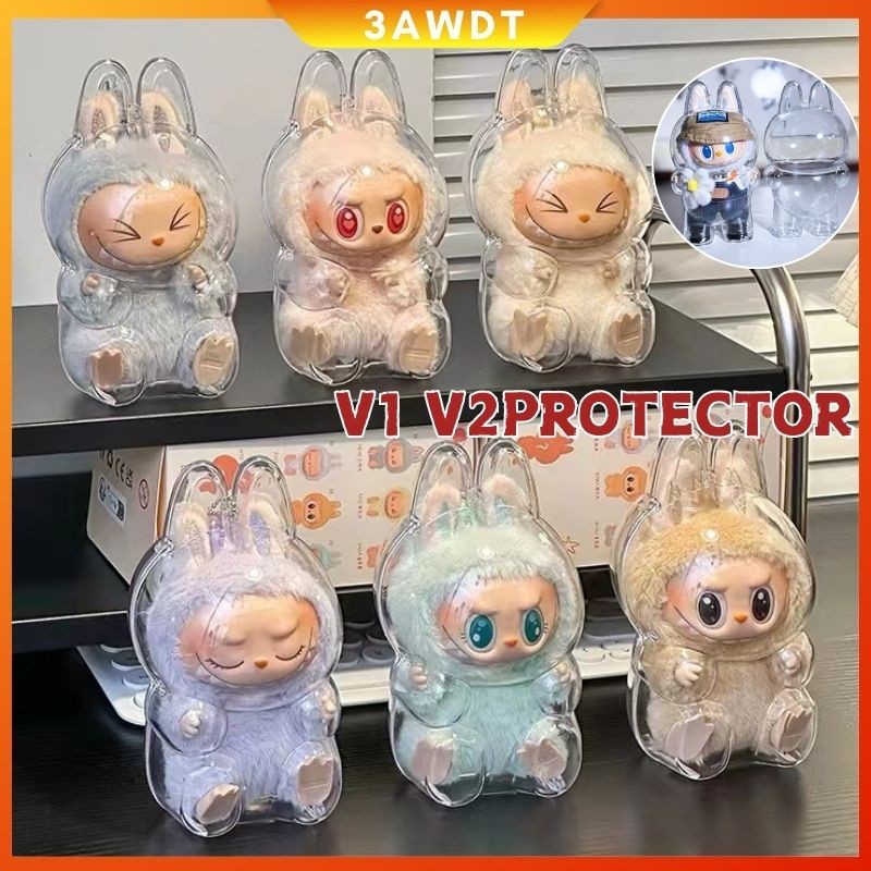 Labubu V2 V1 acrylic case/labubu acrylic case/labubu doll protector ...
