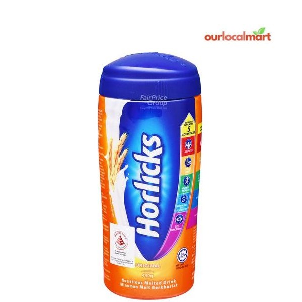 Horlicks Instant Malted Powder Original 440g | Shopee Singapore
