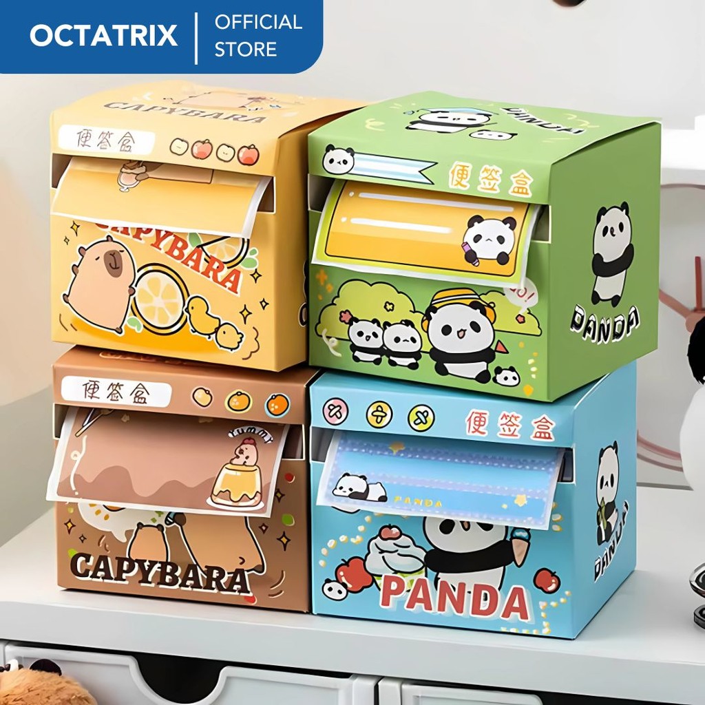 Roll Sticky Notes Memo Label Sticker Bookmark Pull Out Note Cute Design ...