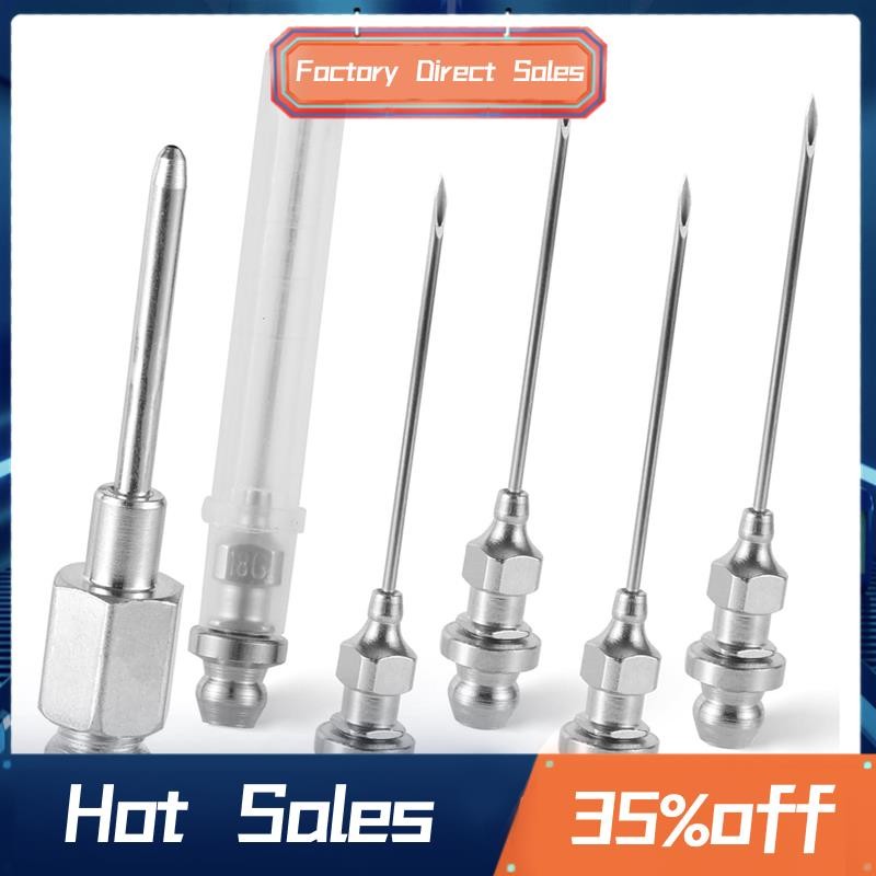 Grease Needle Nozzle, Bearing Grease Injector Needle with NPT Threaded ...