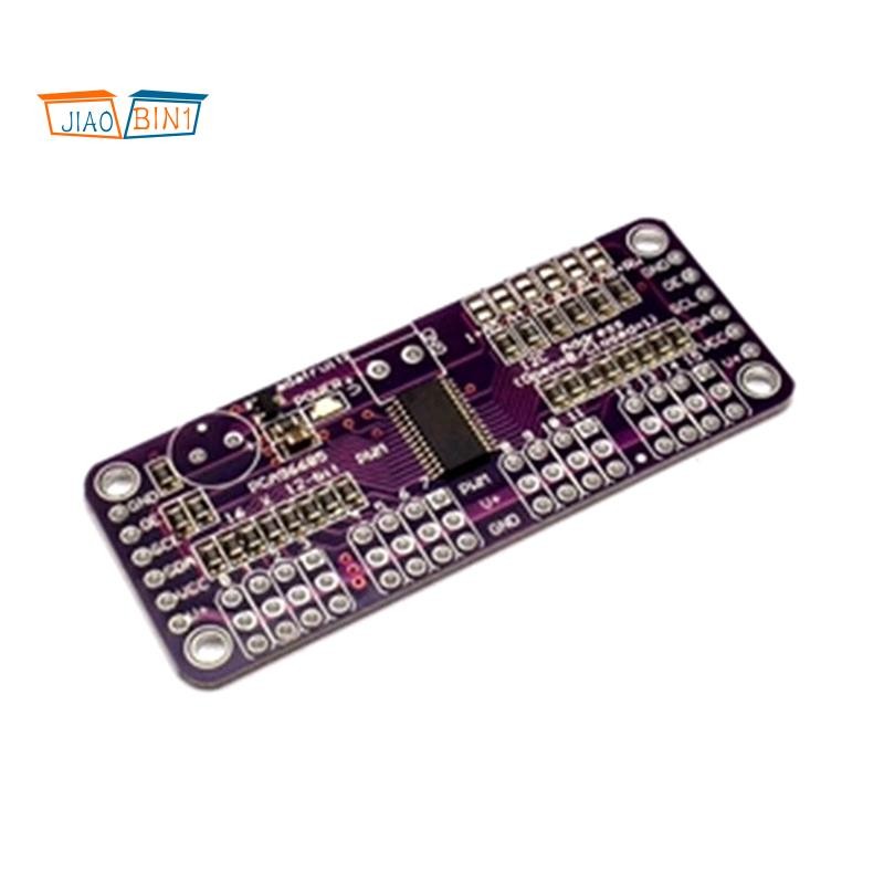 MCU-PCA9685 16-Channel Servo Driver 12-Bit Fm+I2C Bus PWM Controller ...