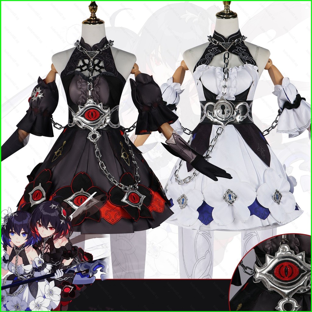 sq6 Honkai Impact 3rd Seele Vollerei Cosplay Costume Anime cos Dress ...