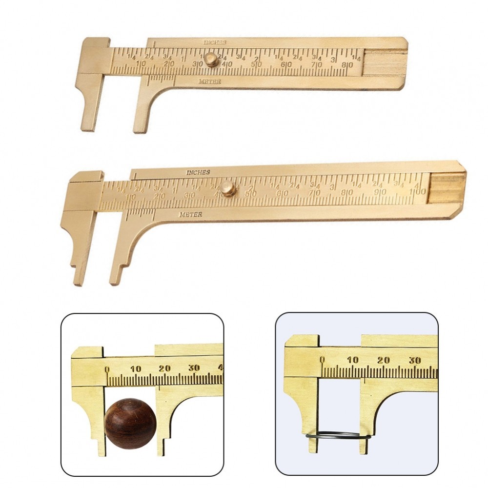 Mini 80100mm Sliding Gauge Vernier Caliper Ruler for Step Measurements ...