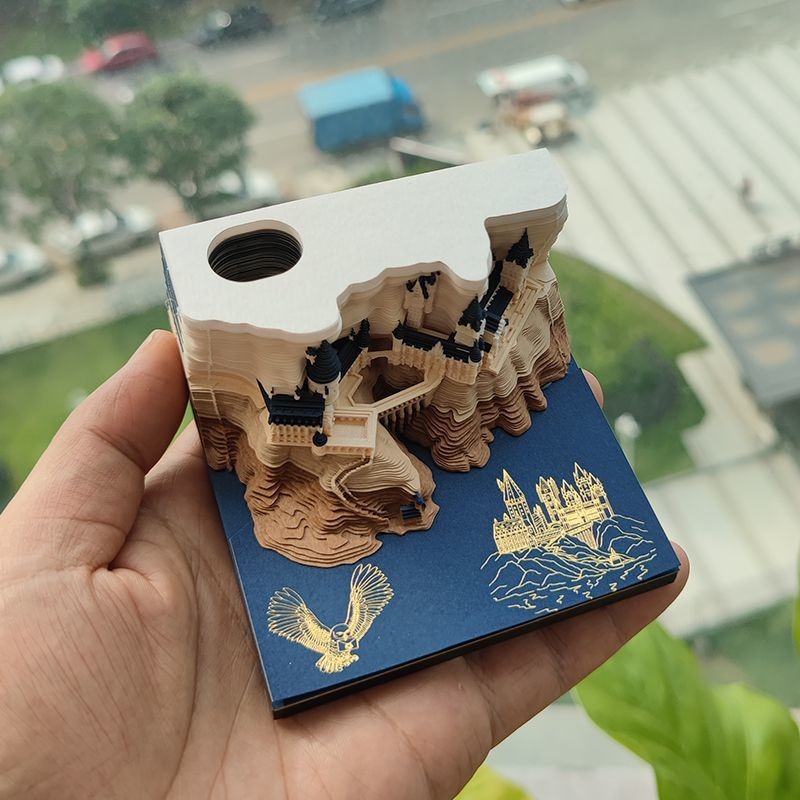 Hot sale Harry Potter Calendar Weekly Calendar Sticky Notes 3d Three ...