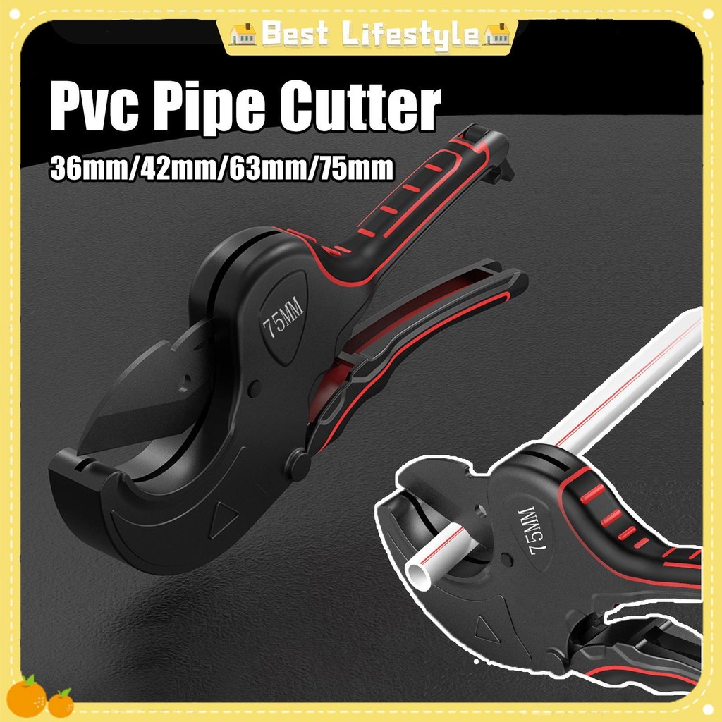 PVC pipe cutting tool PVC Cutting Tool Ratcheting Plumbing Pipe Cutter ...