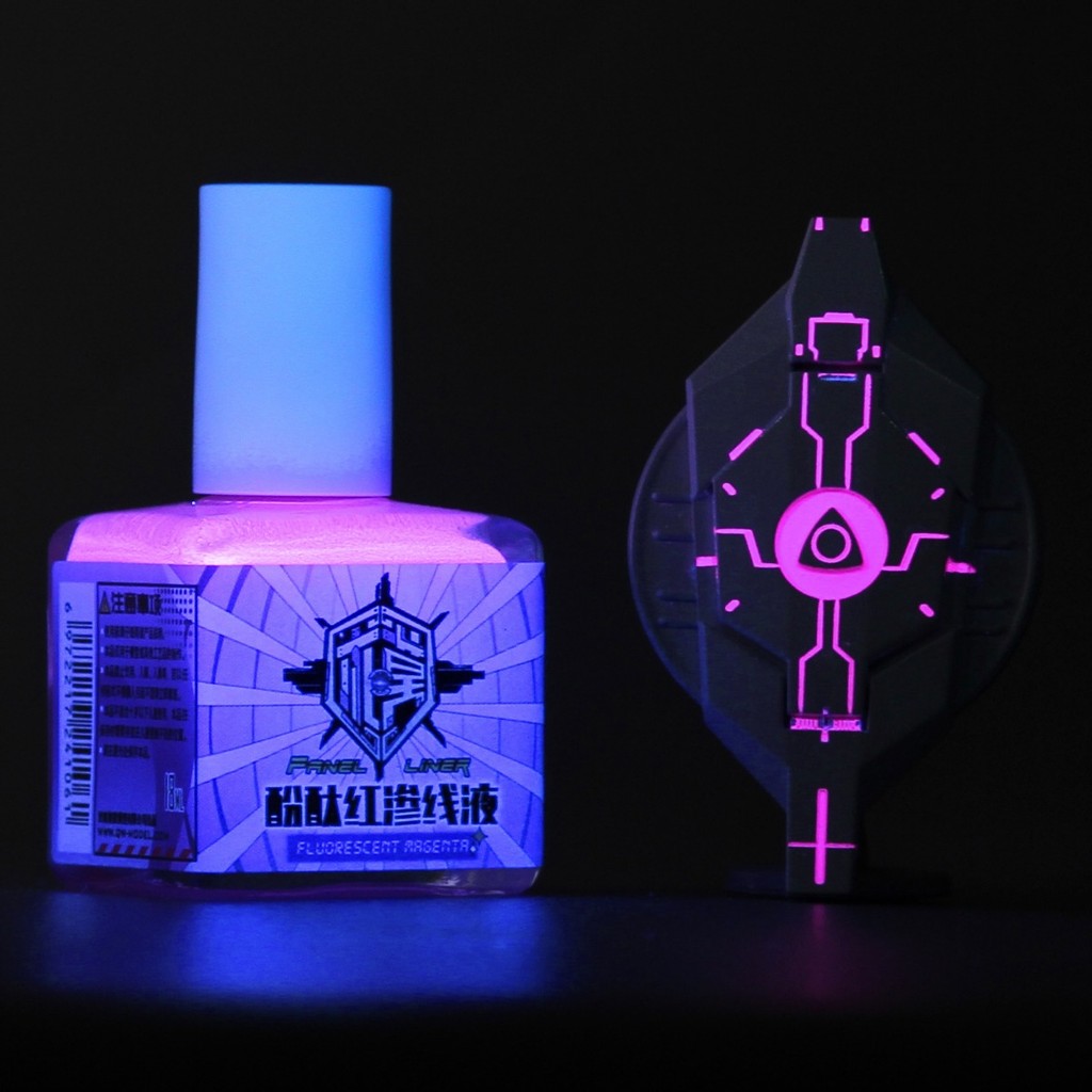 21 Colours 18ml Fluorescent Panel Liner Water-based Model for Gundam ...