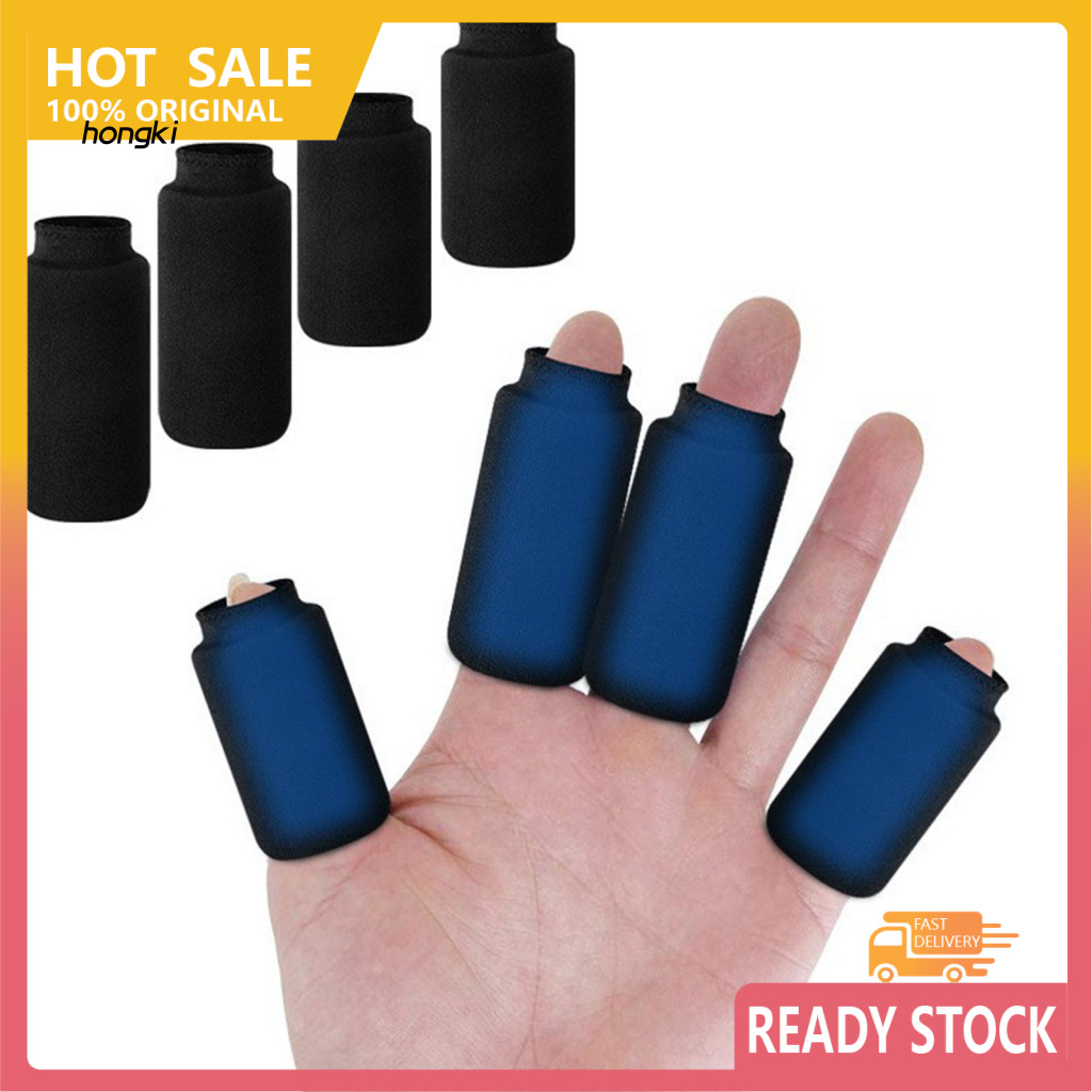 HH Arthritis Finger Relief Double Stitching Gel Finger Wraps 4pcs ...