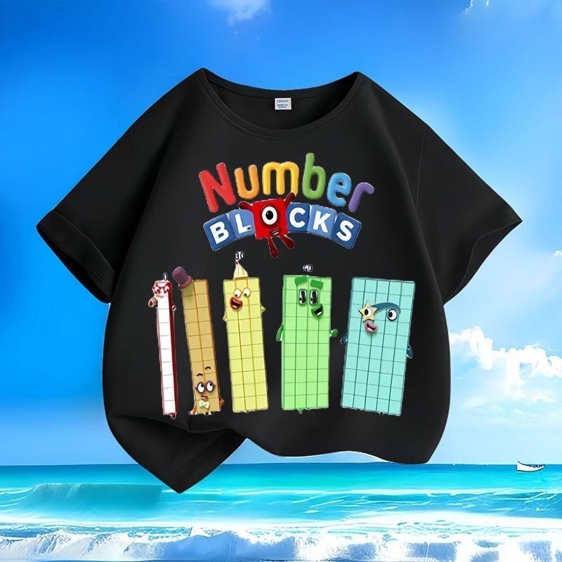 Numberblocks shirt for kids cotton t shirt Numberblocks t shirt s22 ...