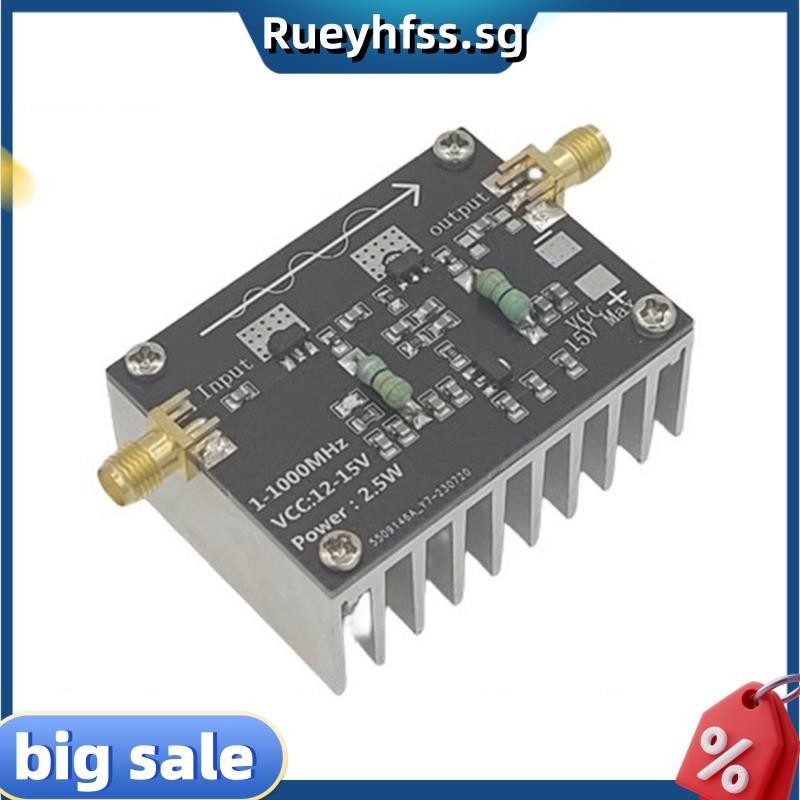 RF Power Amplifier 1-1000MHz/2.5W HF VHF UHF FM Frequency Modulation ...