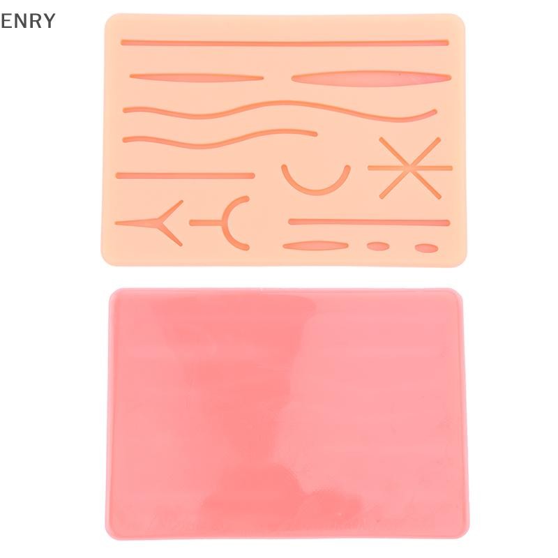 EN Skin Suture Model Wound Silicone Suture Pad Y Traumatic Suturing ...