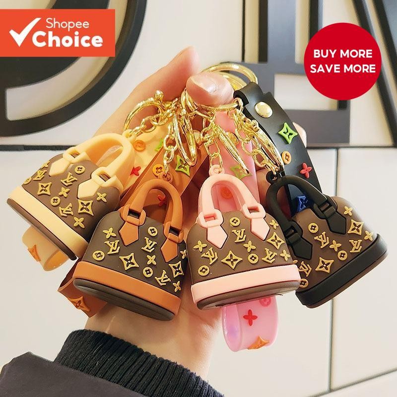 Big Brand Genuine Leather Mini Bag Key Pendant Female Exquisite Fashion ...