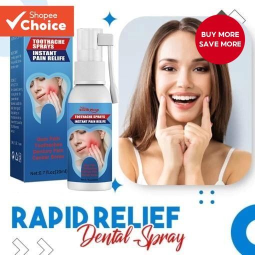 【BUY 1 TAKE 1】1PC Toothache Relief Spray for Oral Care, Fast-Acting ...