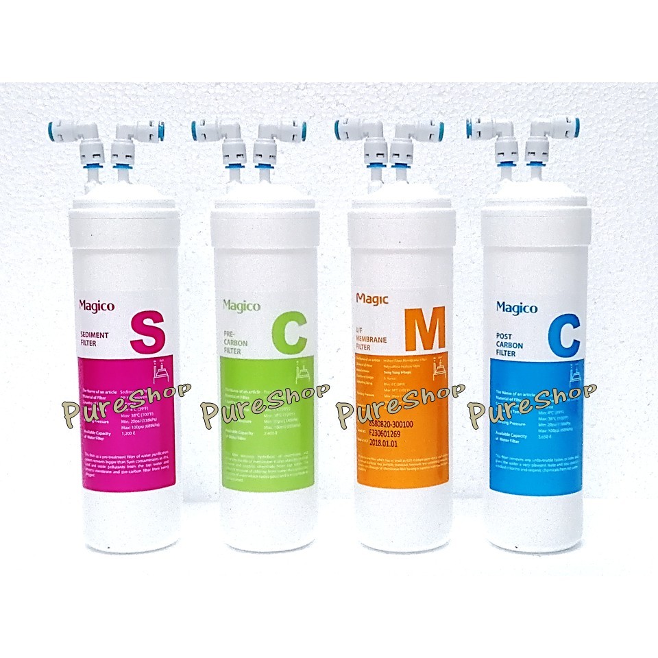Magic Magico Tong Yang UF Membrane Korea Water Filter Cartridge Water ...