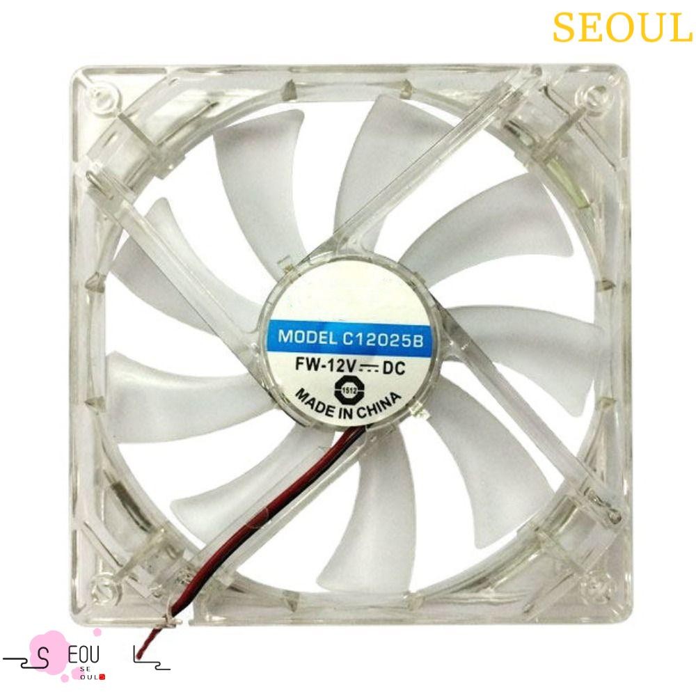 SEOUL Colorful Light PC Computer Fan, Colorful 12V PC Computer Case ...