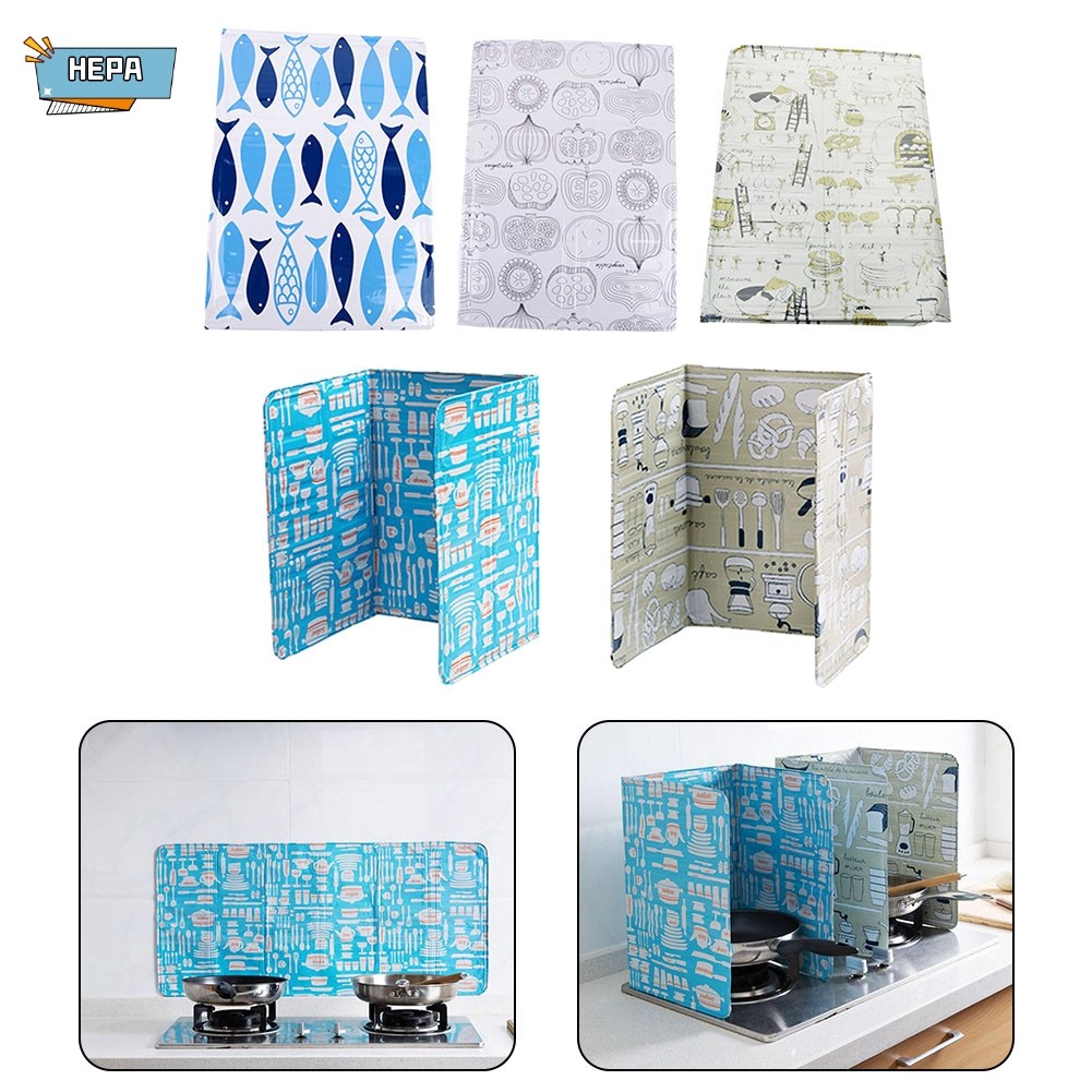 【HEPA】Kitchen Folding Cooking Oil Splash Screen Cover Anti Splatter ...